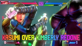 Street Fighter 6 - Kasumi Over Kimberly REDONE Mod at Street Fighter 6 ...