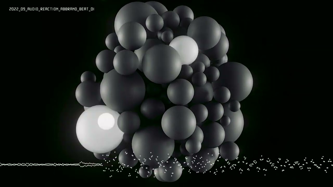 Audio Reaction Experiment in SideFX Houdini