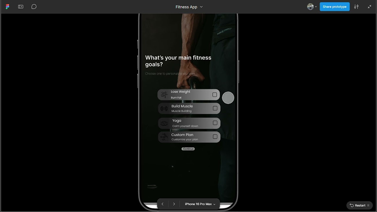 Befit: Fitness & Workout App UI/UX Case Study | Figma Prototype