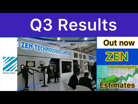 Zen technologies Q3 Results 2025 || Zen technologies Q3 Results | Zen technologies news 17-02-25