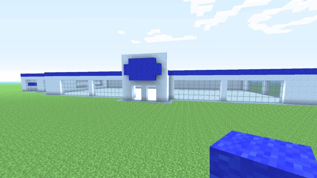 Minecraft Live - Building Ford Dealership