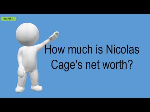 How Much Is Nicolas Cage's Net Worth?