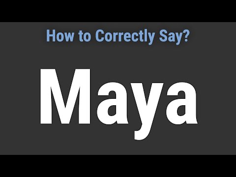 How to Pronounce Name Maya (Correctly!)