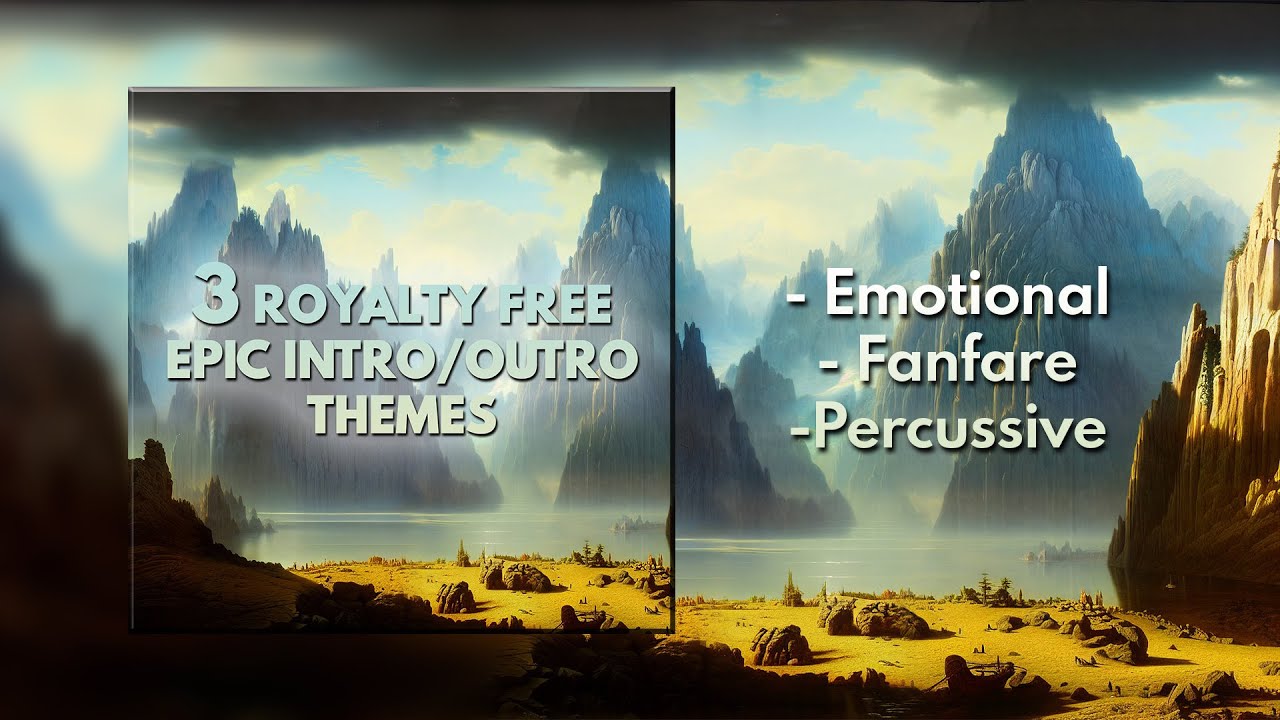 3 Epic Royalty Free Intro Outro Themes