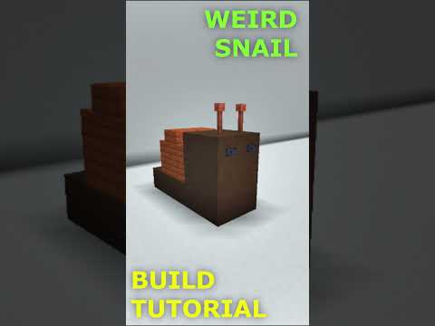 Weird Snail | Minecraft Build Tutorial