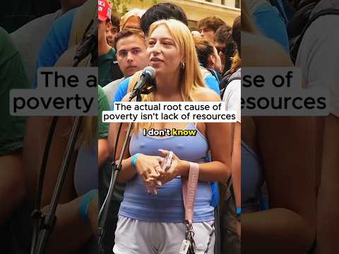 The actual root cause of poverty is not lack of resources.