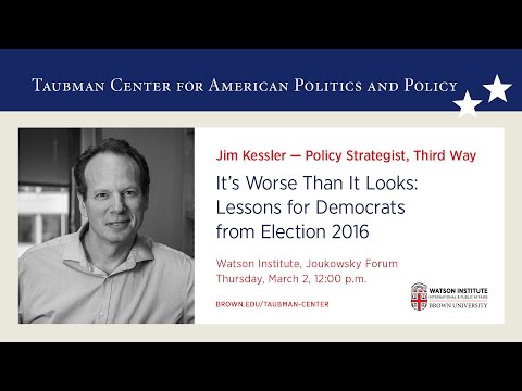 It's Worse Than It Looks: Lessons for Democrats from Election 2016