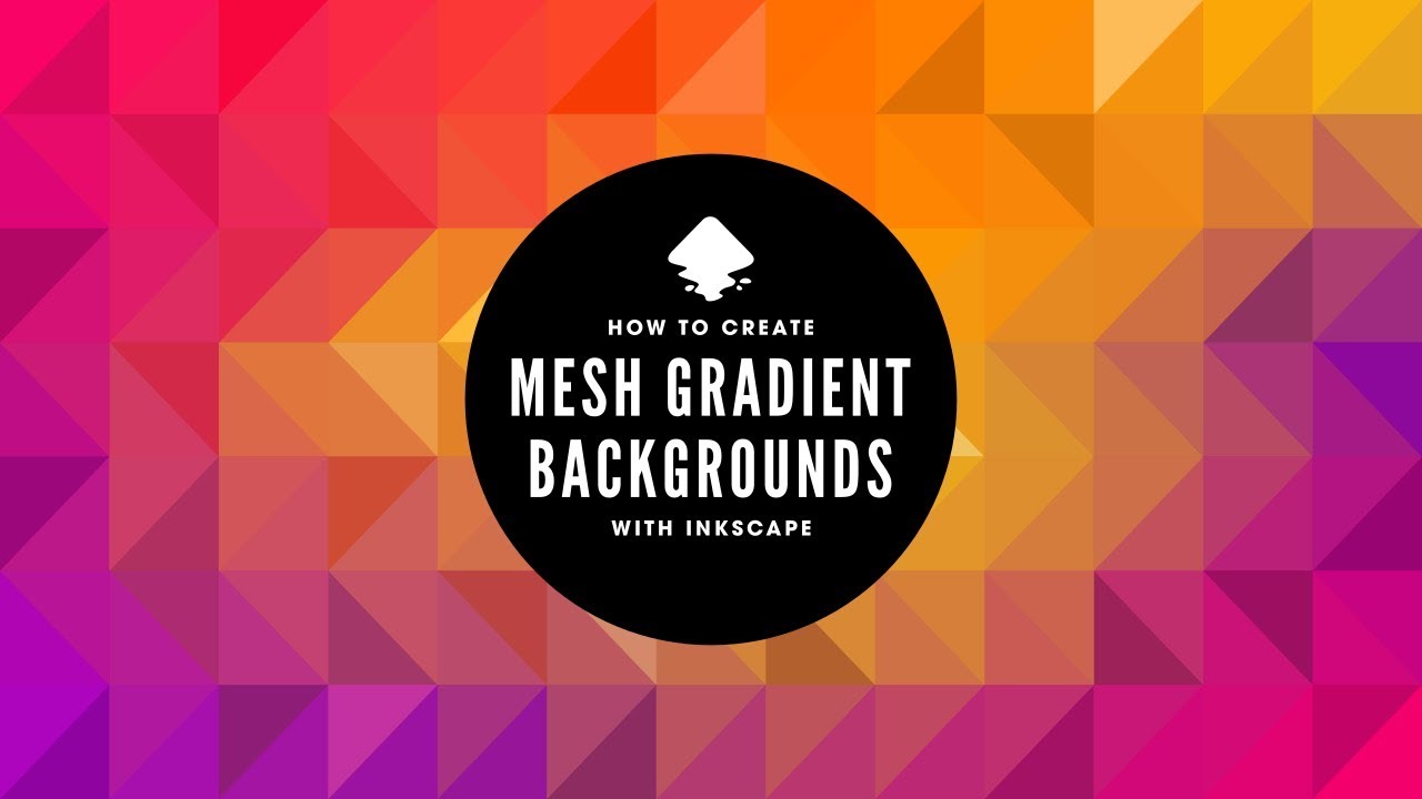 Inkscape Tutorial: Mesh Gradient Background