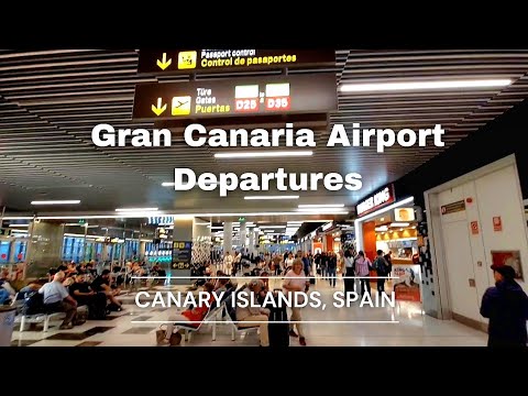 Gran Canaria Airport Departures / November 2024