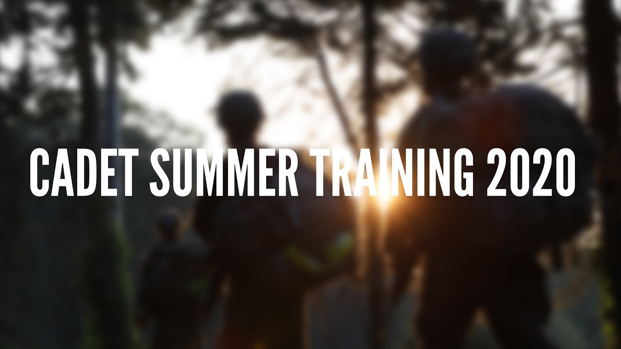 Cadet Summer Training 2020