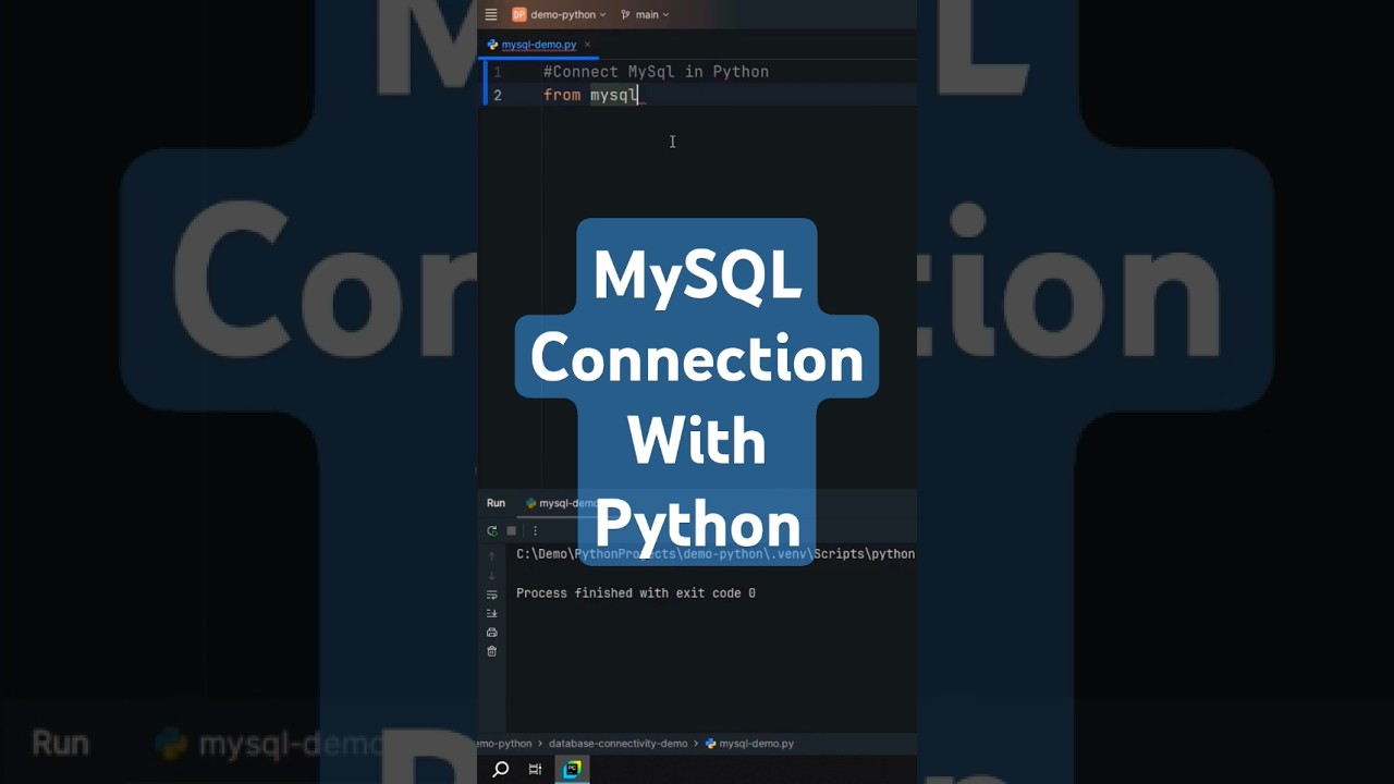 MySQL Connection with Python
