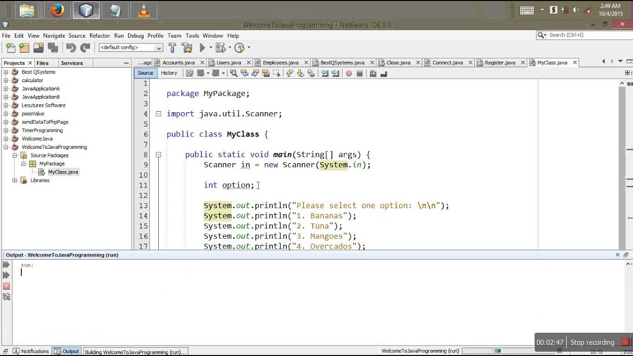10  - Java Switch Statements Using Integers