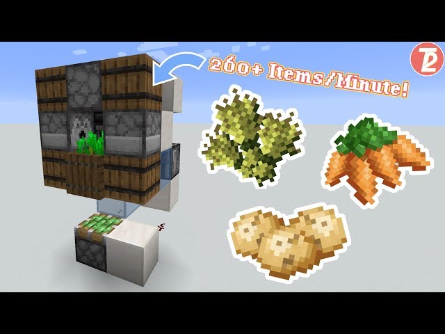 How to build a micro crop farm in Minecraft