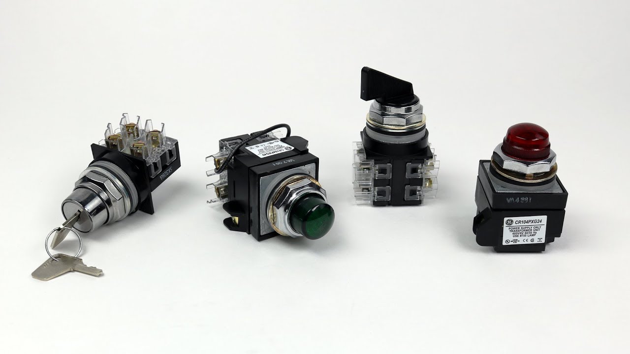 CR104P Series Push Buttons from General Electric