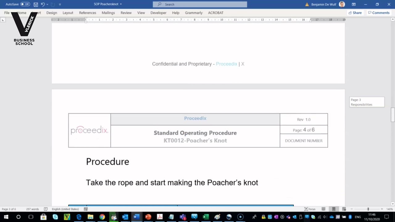 Digital work instruction tutorial 2 : work instructions on paper