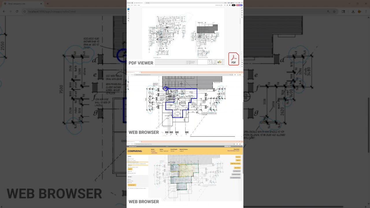 Structural Framing directly from PDF. No software or CAD required. #structuralengineering