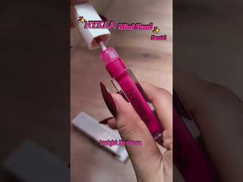 @Nykaa mini Haul part 1 😁 #nykaa #haul #beauty #products #shopping #part 1 #litcosmetics #makeup