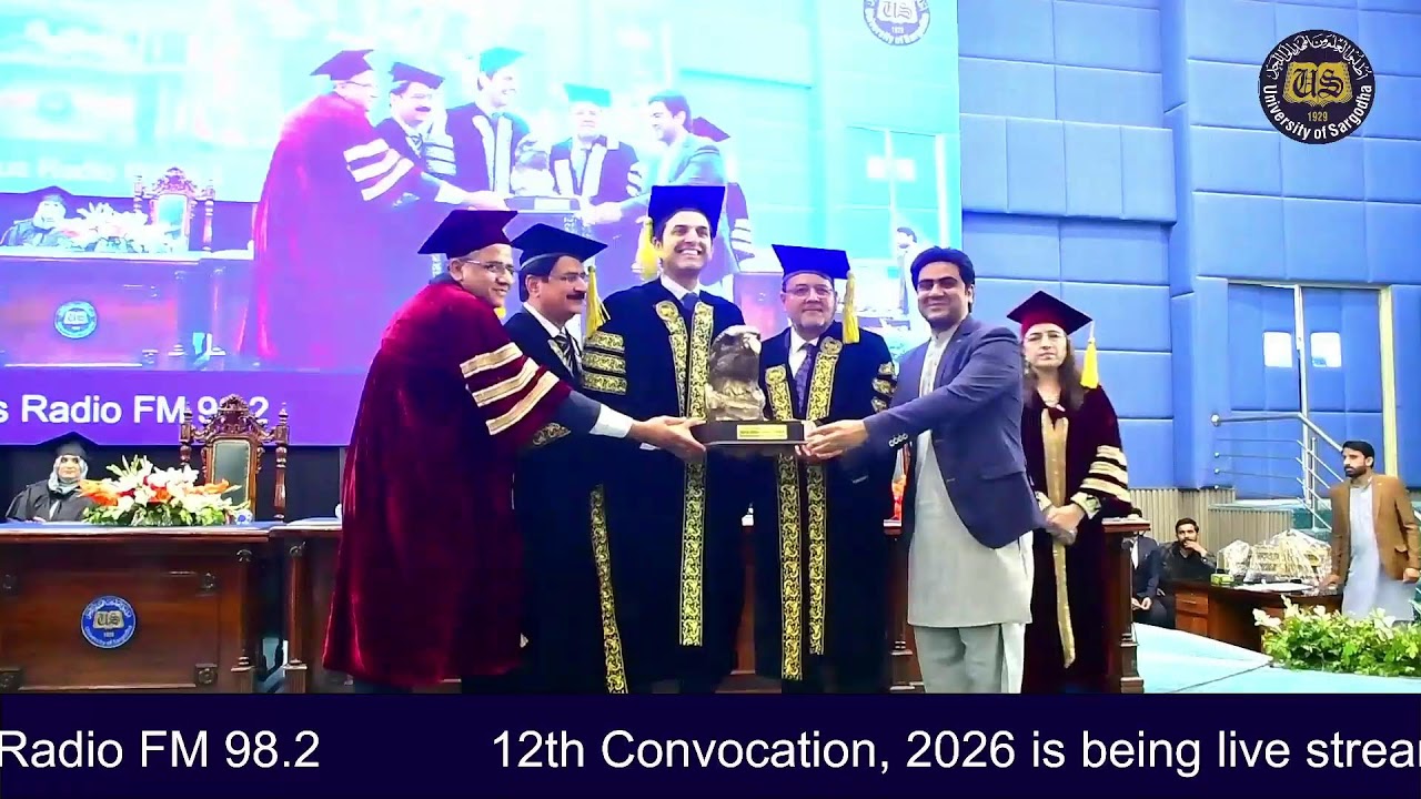 LIVE | UOS Convocation 2026 – Day 3 | Graduation Ceremony