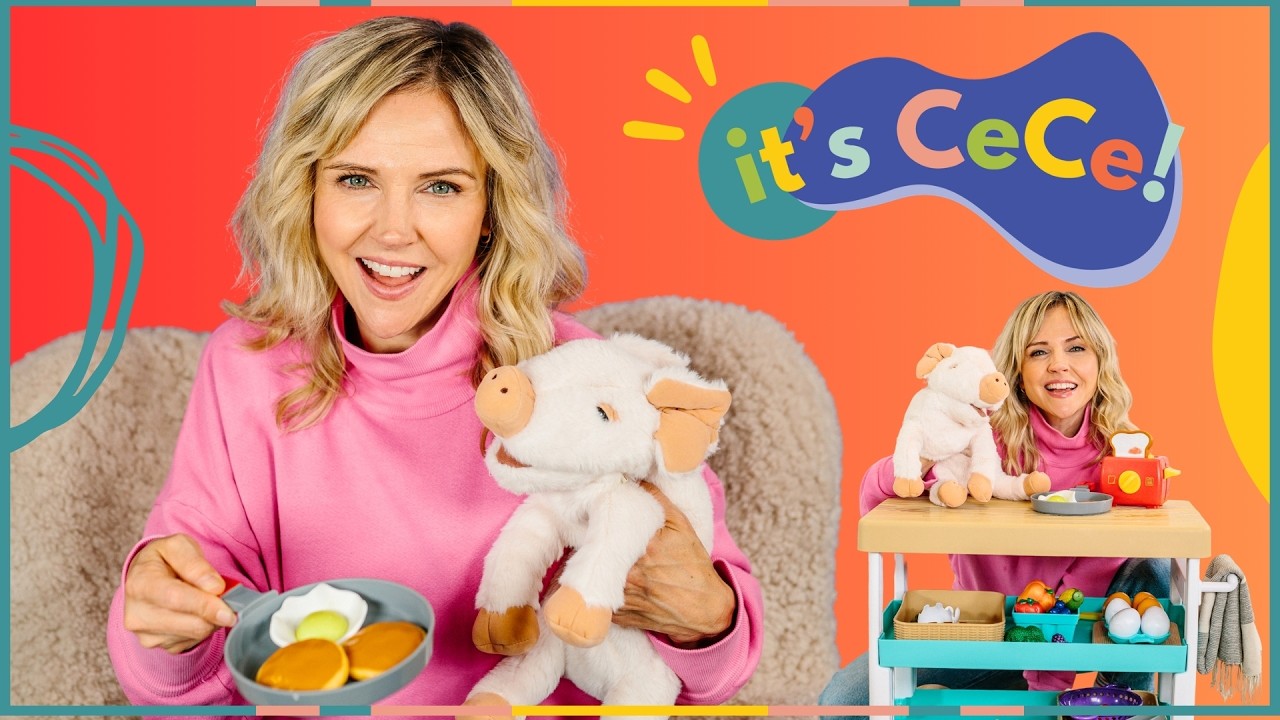 Baby & Toddler Learning Videos I A Healthy Breakfast with Piggy I Learn To Talk with It's CeCe!