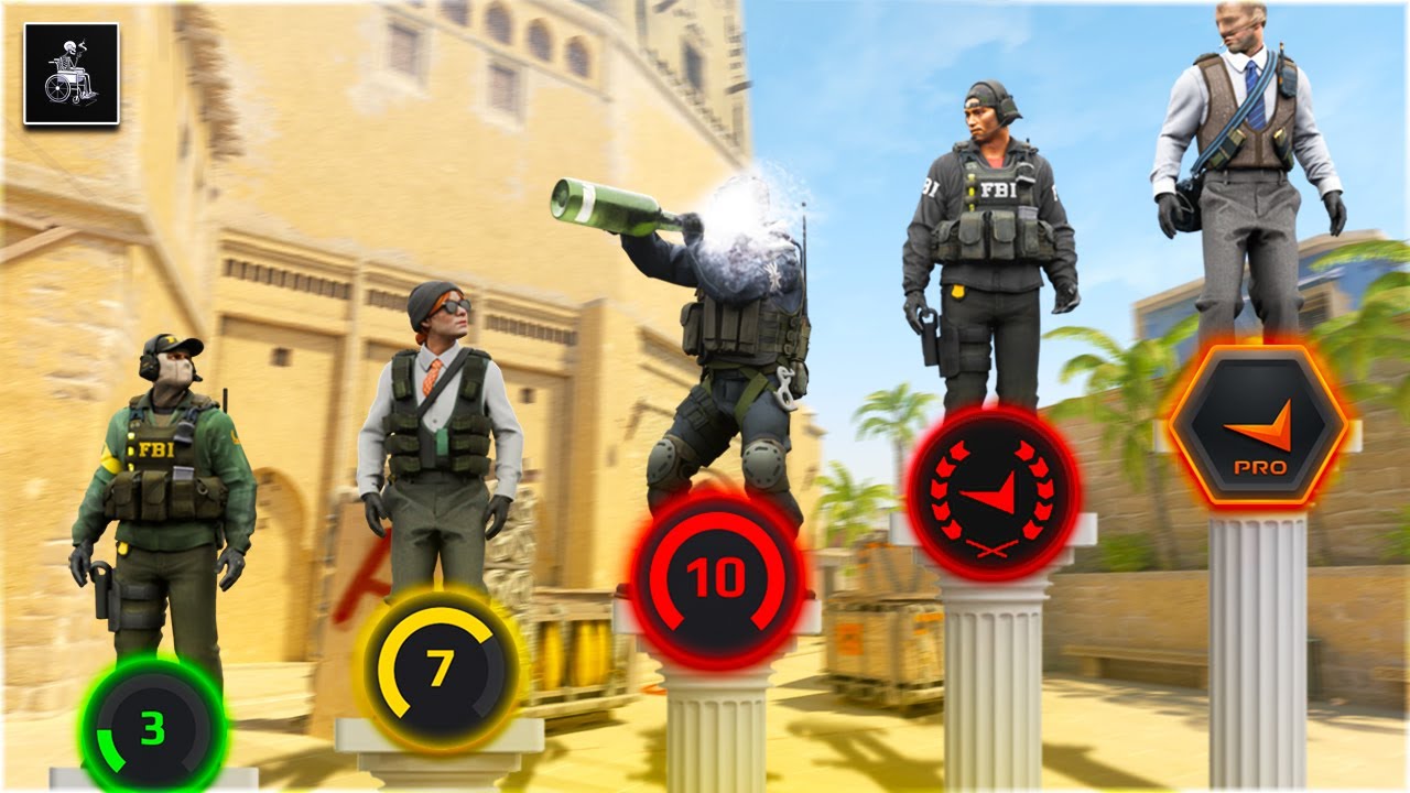 The Skill Gap Between Each Rank