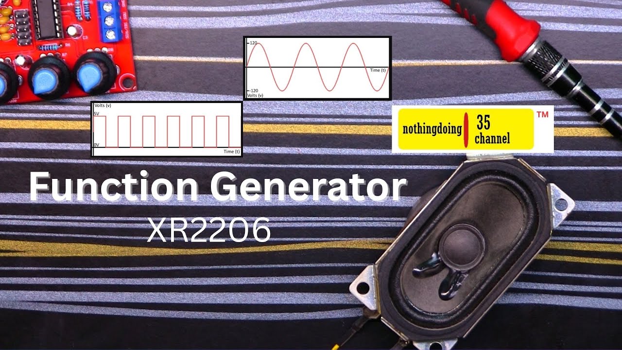 DIY Function Generator using XR2206 Kit | 1Hz-1MHz | assembling XR2206 KIT | CAN YOU MAKE IT ?