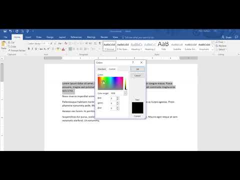 Paragraph Formatting