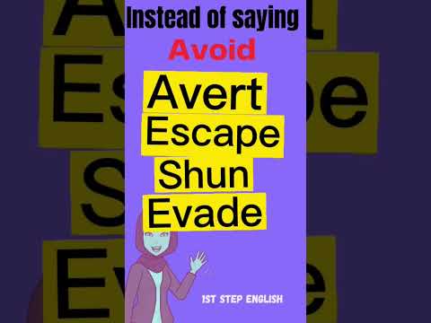 Other ways to say avoid IELTS👆 top "Avoid" synonyms #englishtips #ieltsvocabulary #synonyms