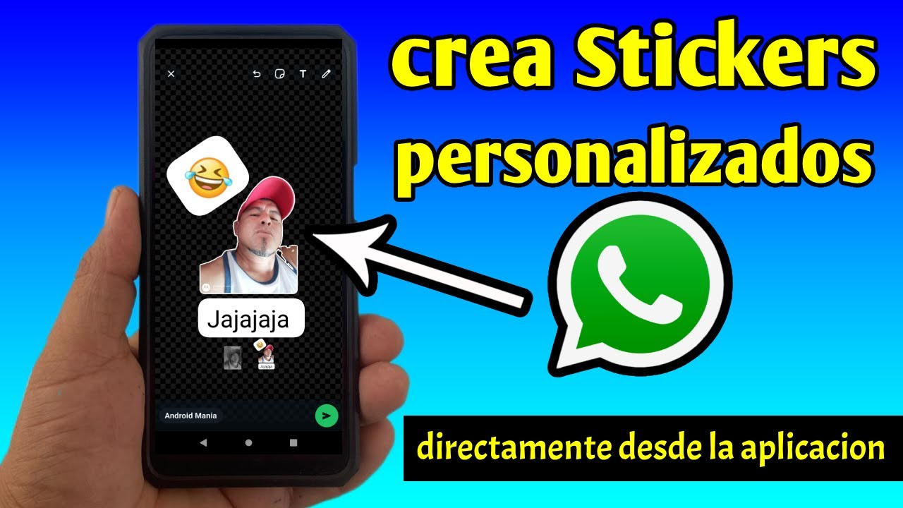 How to create custom WhatsApp stickers without apps or a computer