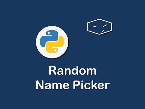 random name picker in python 😀