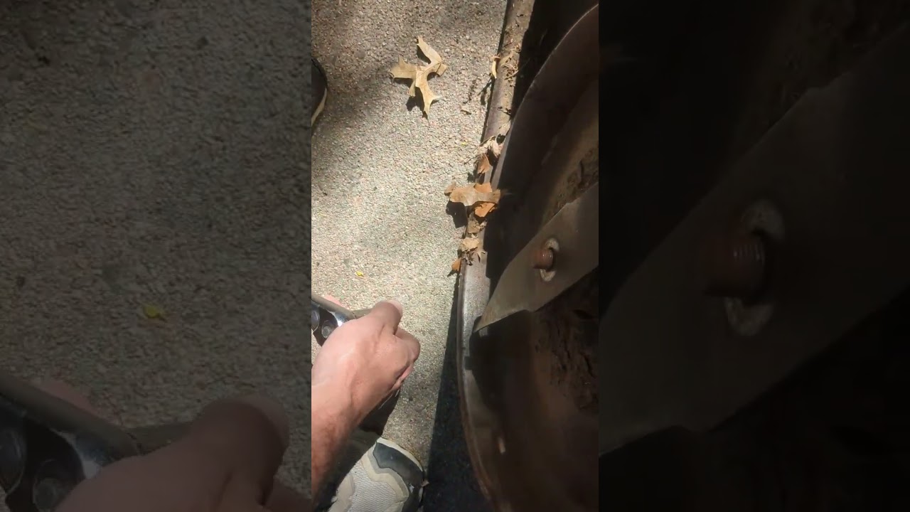 Changing Blades on Dixon Mower