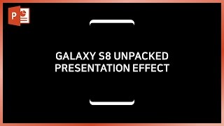 갤럭시 S8 언팩 PPT 효과 따라 만들기! 완전 신기! EZ세상 PPT강의 | 두런 - DoLearn | 동영상 학습