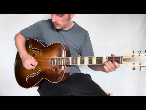 Hofner 456 archtop guitar 1953 | Reverb