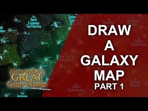 Great GM - Tutorial for rpg map making for a Space /Sci Fi Setting Part 1 - Game Master Tips #GMTips