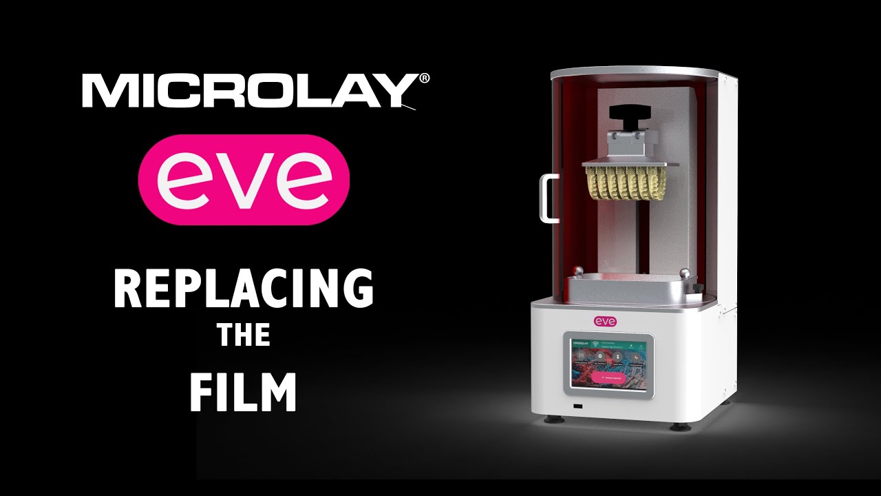 Pack 2 x film for Microlay Eve – Microlay Dental 3D Printers