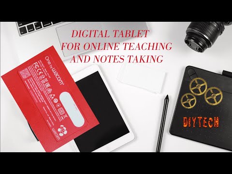 Digital Tablet(Graphics Tablet) for Online teaching, Note taking and portrait drawing.