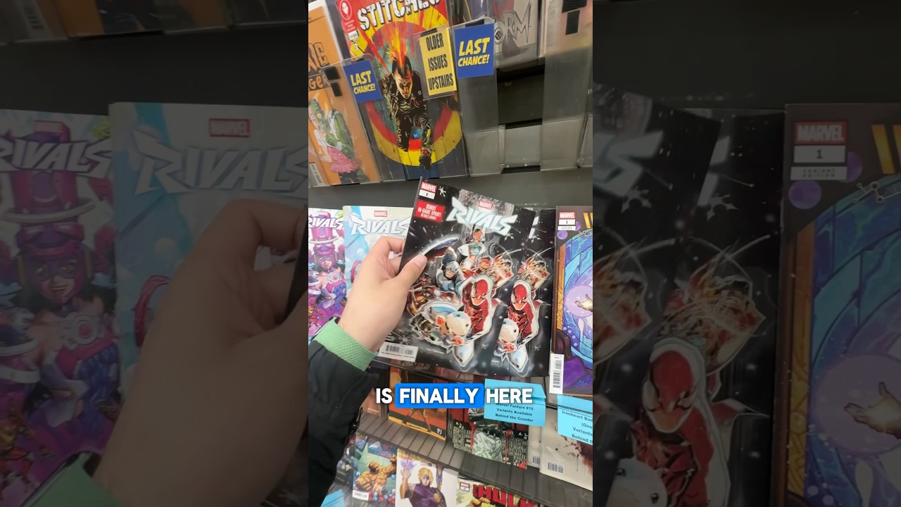 The Marvel Rivals comic is HERE