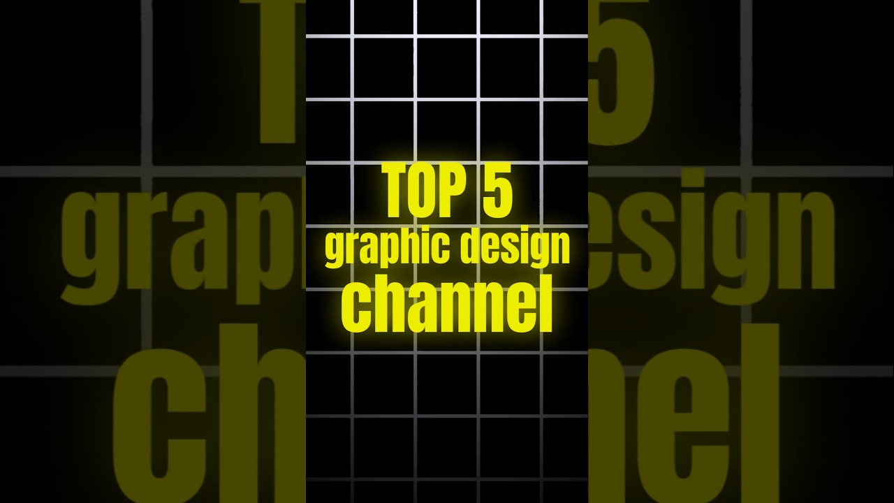 The Best YouTube Channels for Graphic Designers (2025 Update)