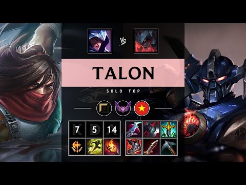 Talon Top vs Aatrox - VN Master Patch 25.12