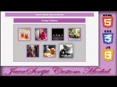 Custom Modal Using JavaScript and CSS | WebPotter | Like bootstrap modal | Write your own code