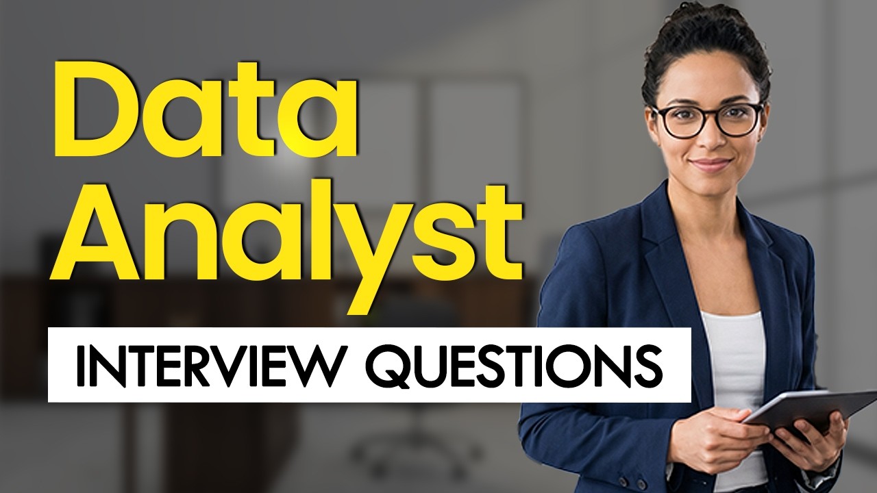 TOP 30 Data Analyst Interview Questions & Answers 2026 - GET HIRED TODAY!