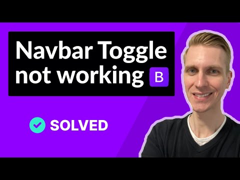 Bootstrap 5 Navbar Toggle not Working