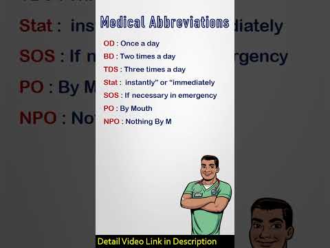 OD BD TDS Meaning #shorts #od #bd #tds #ytshorts #doctorprescription