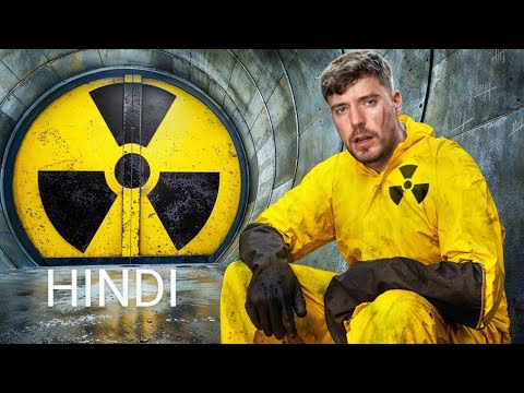 Survive 100 Days In Nuclear Bunker, Win $500,000 | Hindi | Mr beast hindi new videomrbeast@MrBeast