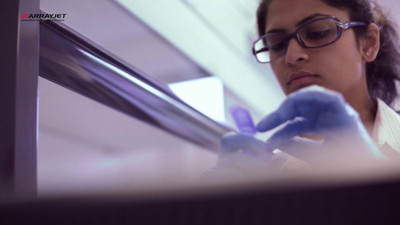 Arrayjet Advance: custom microarray printing services