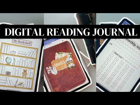 2023 Digital Reading Journal | Setup with me!
