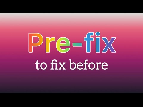 Learn Prefix with Tiger | Root Words | ‘tri’ ‘re’ ‘un’ ‘dis’ ‘pre’ | English Vocabulary for Kids