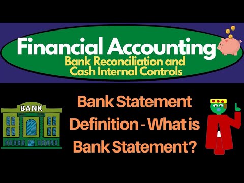 Bank Statement Definition - What is Bank Statement