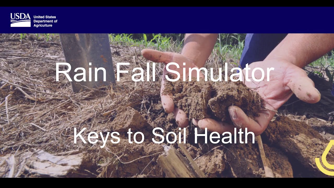 USDA NRCS Texas: Rainfall Simulator Demonstration
