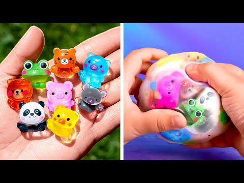 DIY RAINBOW FIDGET TOYS: BRING COLOR TO YOUR PLAYTIME! ππ