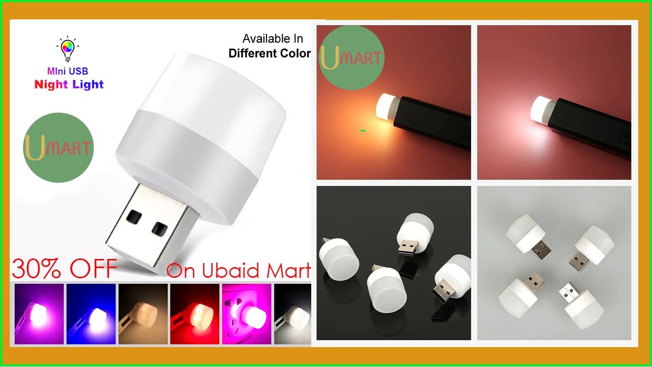 Mini USB LED Light Bulb  White & Warm  Universal For Laptops, Power Bank Other Usb Ports #ledlights